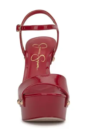 Jessica Simpson Calenta Platform Sandal - Red Muse