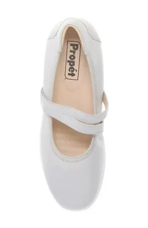 PROPET Yara Mary Jane Flat - Light Grey