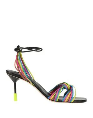Msgm Square Toe Sandals For Women
