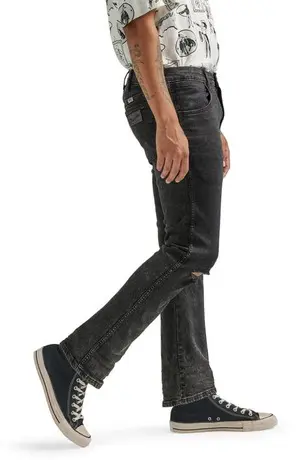 Wrangler Ripped Bootcut Jeans