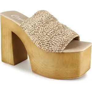 CANDIE'S Klara Platform Slide Sandal