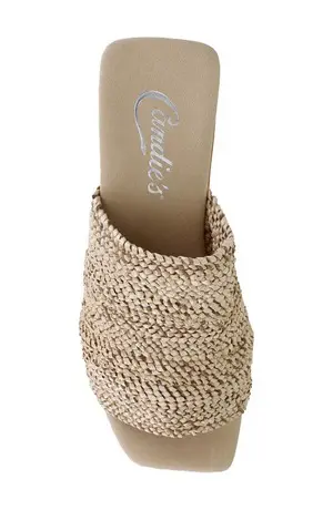 CANDIE'S Klara Platform Slide Sandal