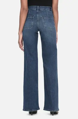 FRAME Le Slim Palazzo Wide Leg Jeans
