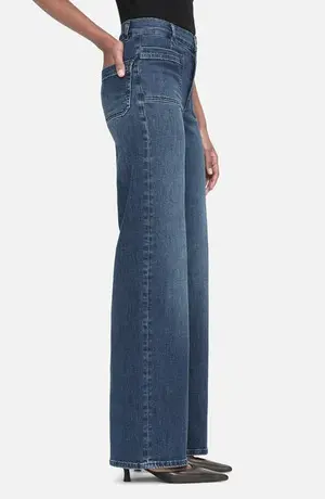 FRAME Le Slim Palazzo Wide Leg Jeans