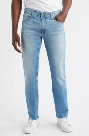 Ag Everett Slim Straight Leg Jeans - La Paz