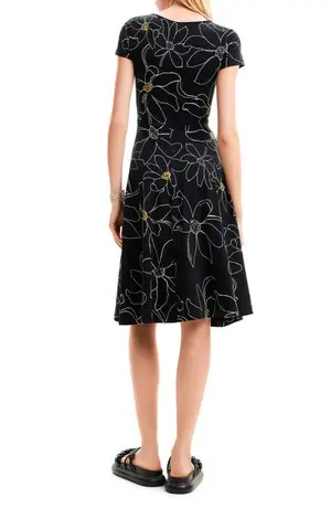Desigual Arty Floral Dress