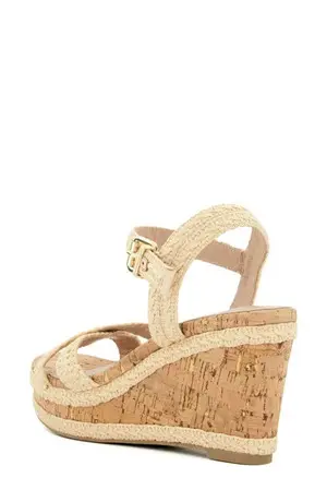 Dune London Kelisa Woven Wedge Sandal