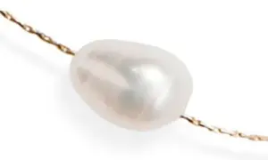 Nordstrom Genuine Freshwater Pearl Adjustable Layered Necklace