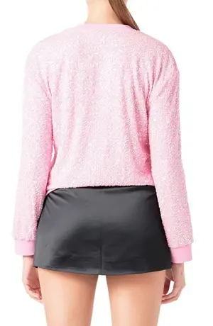 Endless Rose Sequin Crewneck Sweater
