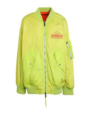 Dsquared2 Bomber Jacket - Lime Green