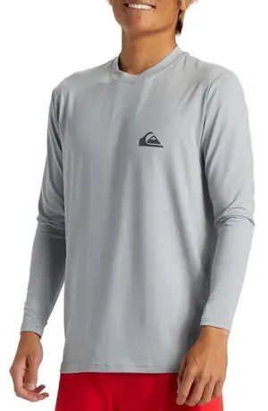 Quiksilver Everyday Surf Upf 50+ Long Sleeve T-shirt - Quarry