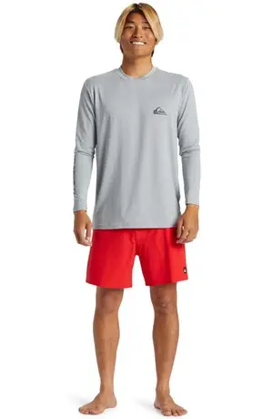 Quiksilver Everyday Surf Upf 50+ Long Sleeve T-shirt - Quarry