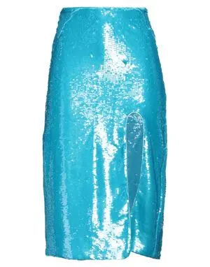 GANNI Midi Flared Sequined Skirt
