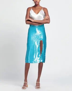 GANNI Midi Flared Sequined Skirt