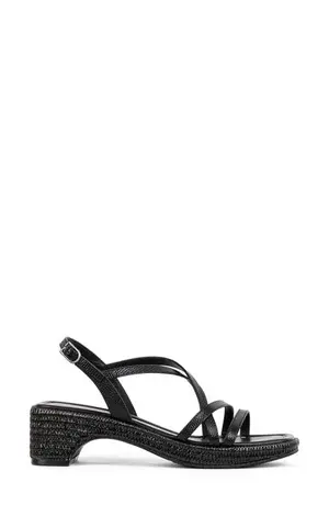 DONALD PLINER Slingback Sandal - Black