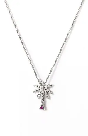 Roberto Coin Tiny Treasures' Palm Tree Diamond Pendant