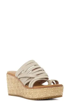 DONALD PLINER Platform Wedge Sandal