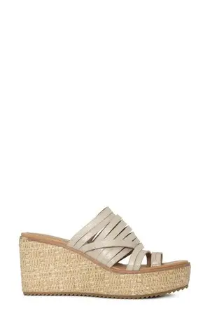 DONALD PLINER Platform Wedge Sandal