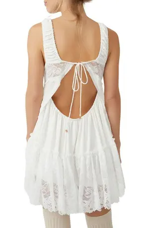Free People Spring Fling Open Back Pajama Romper