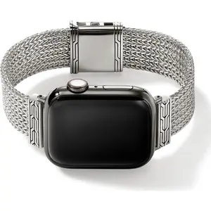 John Hardy Sterling Smart Watch Strap - Silver