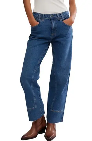 Free People We The Free Risk Taker Straight Leg Jeans