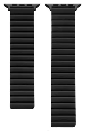 POSH TECH Silicone 22mm Apple Watch® Watchband - Black