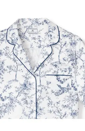 PETITE PLUME Cotton Pajamas - Timeless Toile