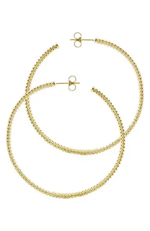 Lagos 18k Hoop Earrings