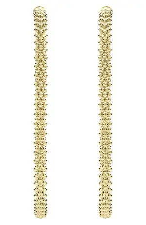 Lagos 18k Hoop Earrings