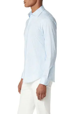 Bugatchi James Ooohcotton® Abstract Print Button-up Shirt