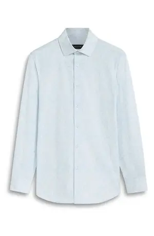 Bugatchi James Ooohcotton® Abstract Print Button-up Shirt