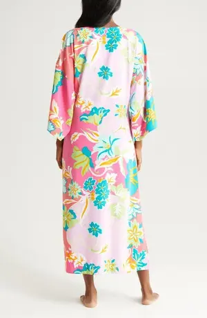 Natori Marabella Floral Caftan