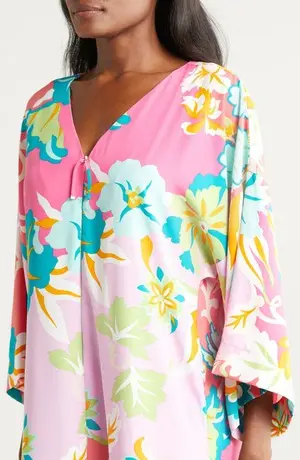 Natori Marabella Floral Caftan