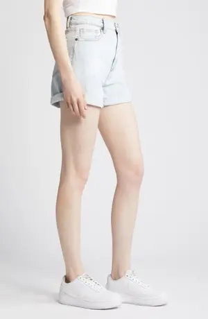 HIDDEN JEANS High-waisted Denim Shorts