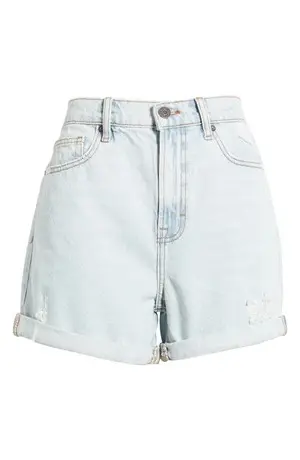 HIDDEN JEANS High-waisted Denim Shorts