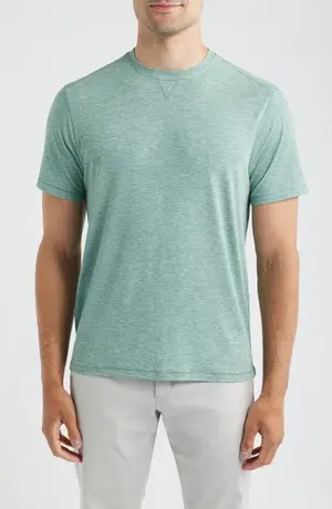 Johnnie-o Course Performance T-shirt - Zest