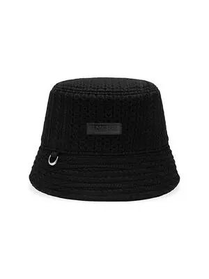 Jacquemus Men's Bob Belo Bucket Hat - Black  - Black