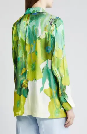 Kobi Halperin Marnie Floral Print Blazer