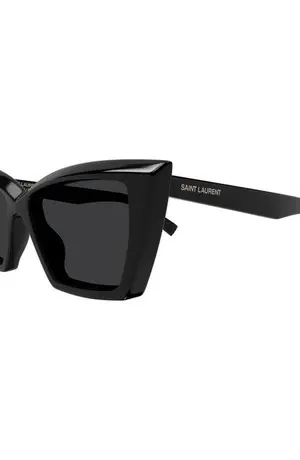 Saint Laurent 54mm Cat Eye Sunglasses - Black