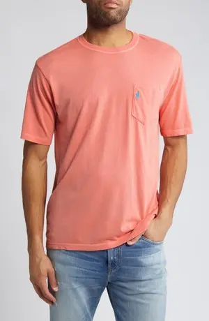 Johnnie-o Dale 2.0 Pocket T-shirt - Fiesta