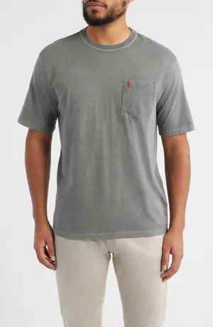 Johnnie-o Dale 2.0 Pocket T-shirt - Washed Black