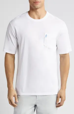 Johnnie-o Dale 2.0 Pocket T-shirt - White