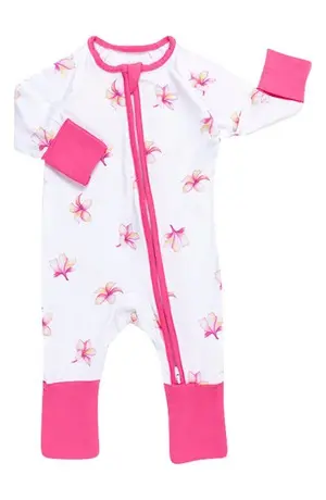 COCO MOON Coco Moon Plumeria Convertible Romper Pink/white Multi