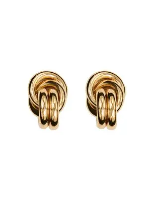 Lié Studio The Vera Hoop Earrings - 18k Gold Plated 925 Sterling Silver