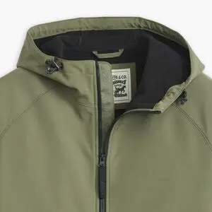 LEVI'S Soft Shell Hoodie Bomber Jacket
