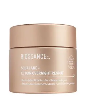 Biossance Ectoin Overnight Rescue Deep Repair Night Moisturizer + Squalane - One-color