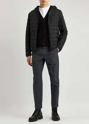 Moncler Pulao Quilted Shell Jacket