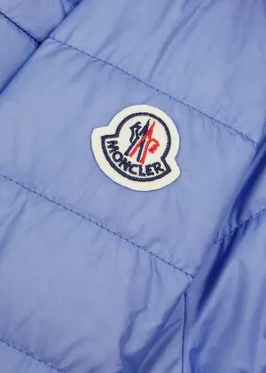 Moncler Pulao Quilted Shell Jacket - Light Blue