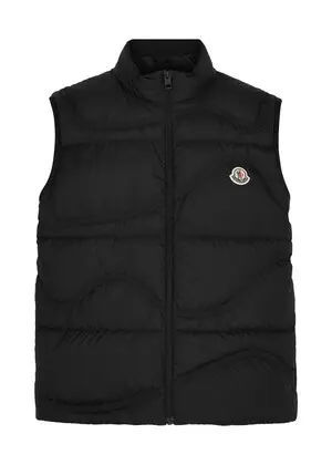Moncler High Neck Vests For Men