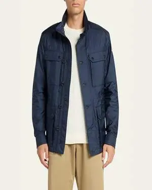 Moncler Lez Field Jacket - Dark Blue